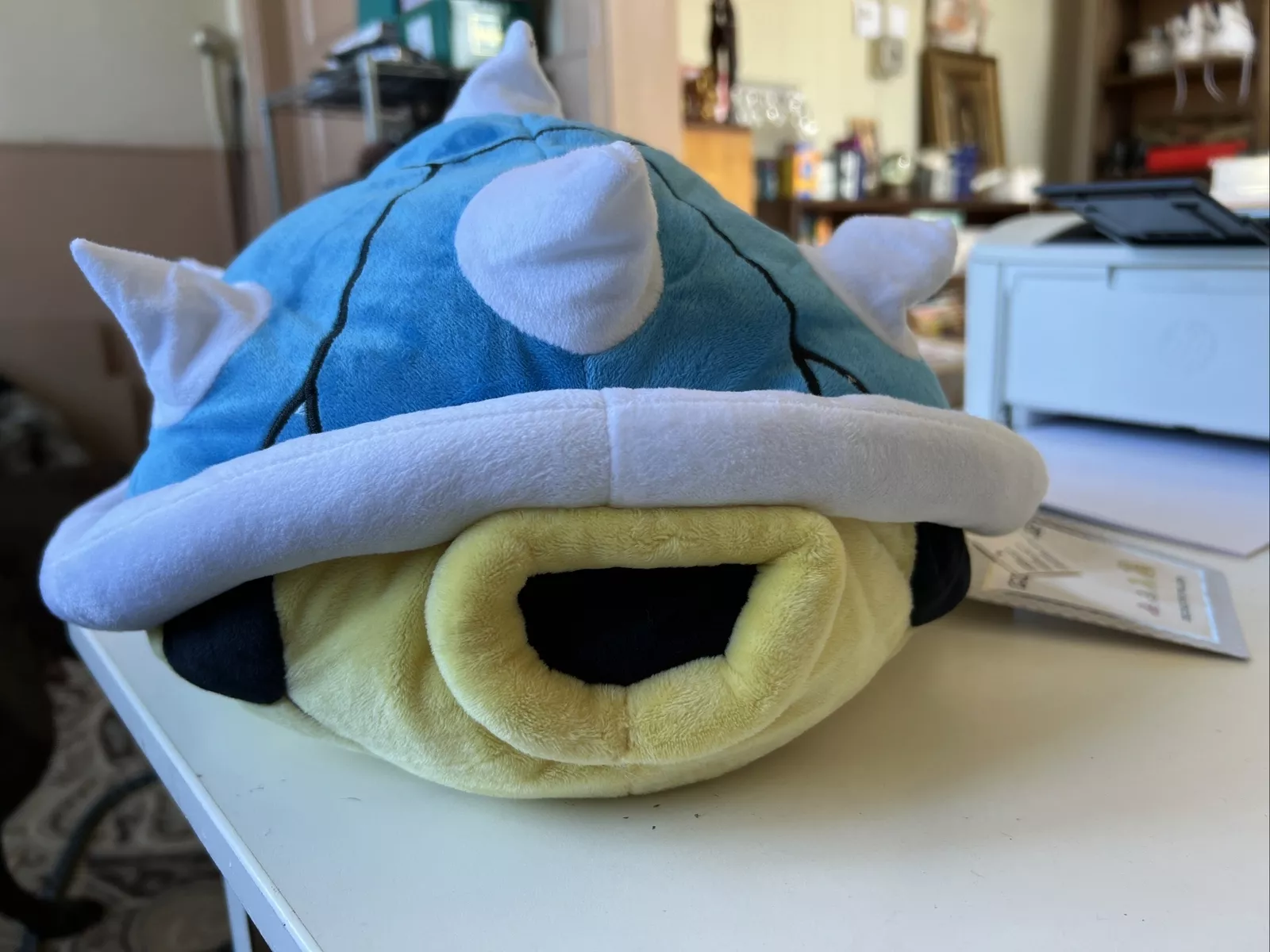 Franco Super Mario Blue Spiny Shell Kids Bedding Super Soft Plush ...