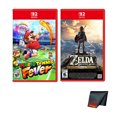 Nintendo Mario Tennis Fever + The Legend of Zelda: Breath of the Wild ...
