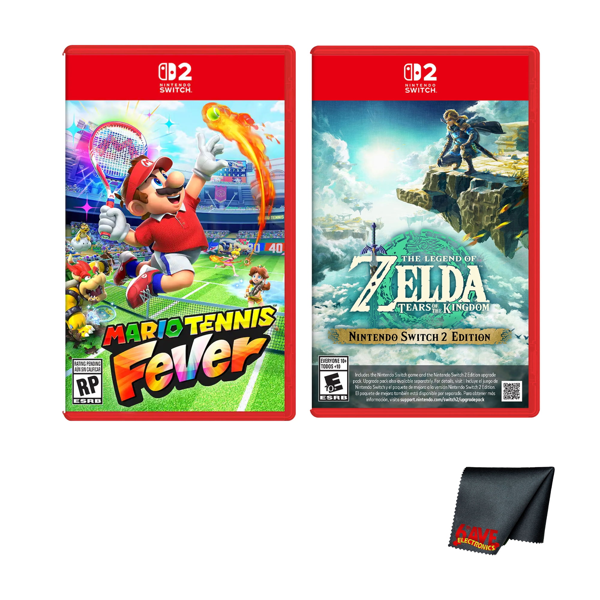 Nintendo Mario Tennis Fever + The Legend of Zelda: Tears of the Kingdom ...