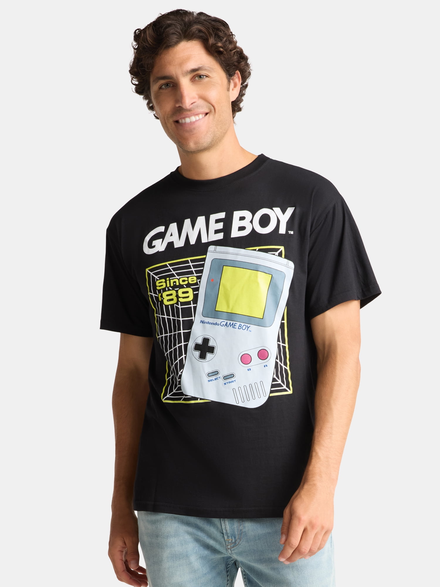 Nintendo Men's & Big Men's Graphic Tee Shirt, Sizes S-3XL - Walmart.com