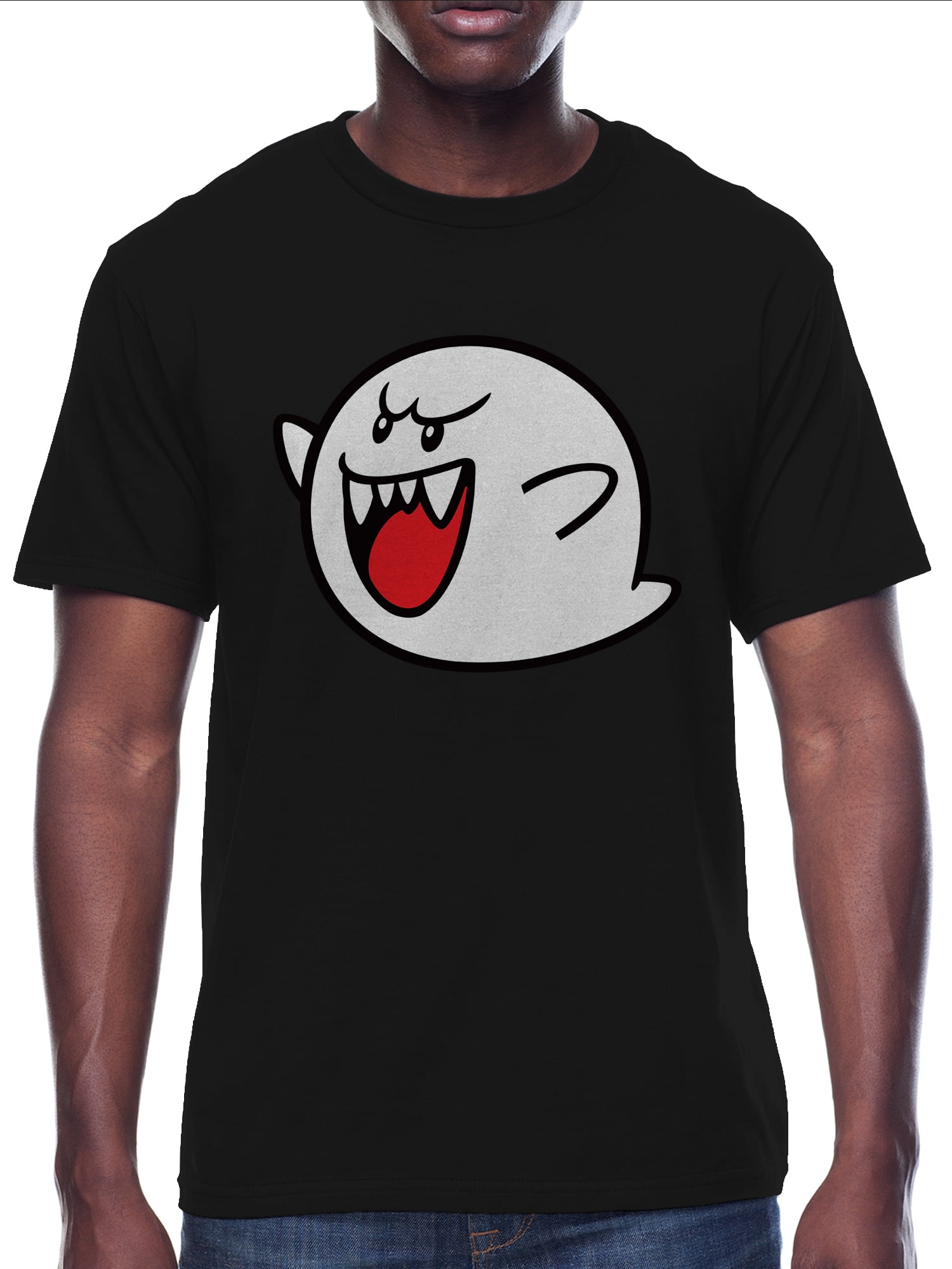 Nintendo, Men's & Big Men's Halloween Graphic Tee, Boo, Sizes XS-3XL ...