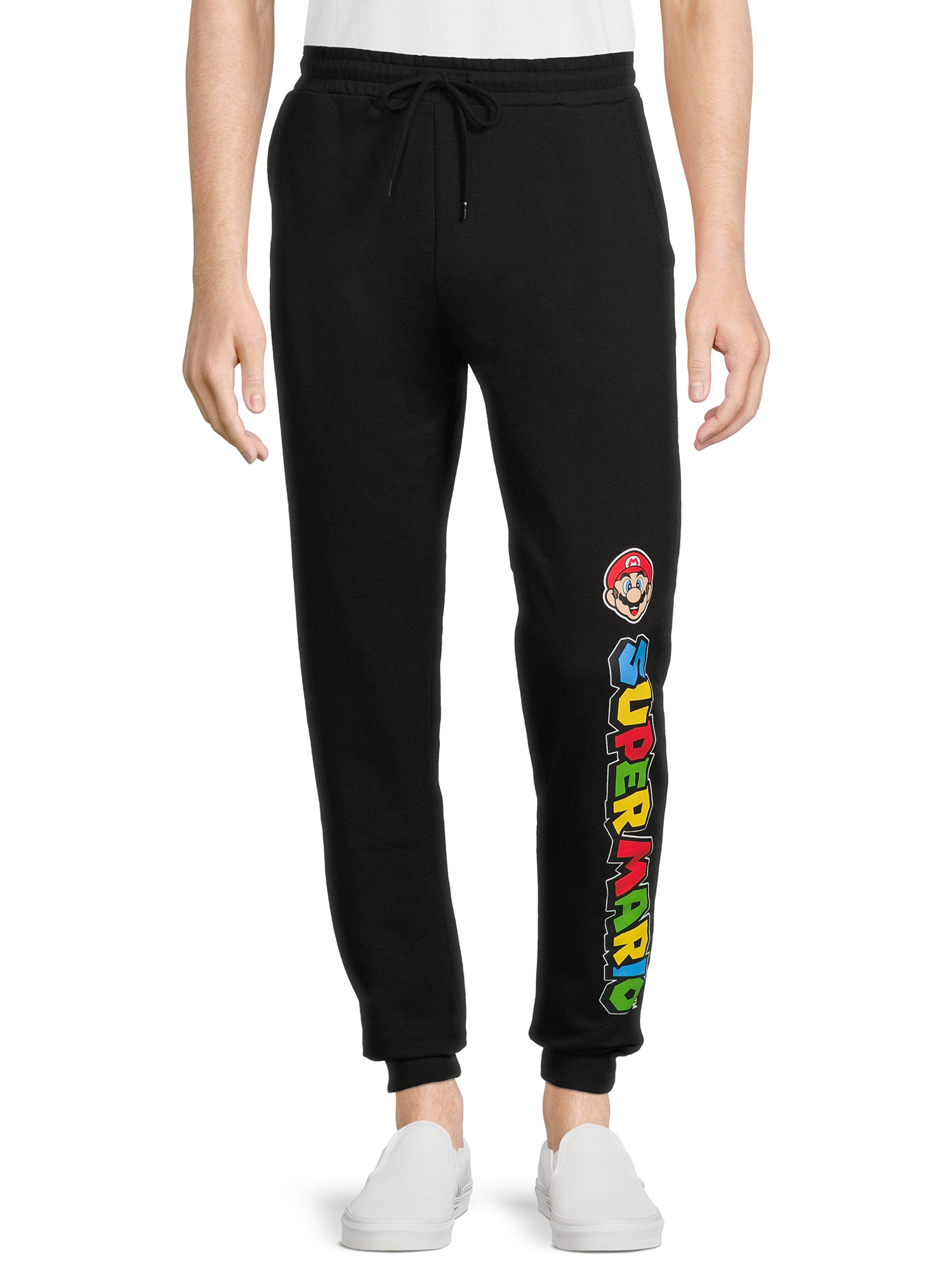 Nintendo Men's & Big Men's Super Mario Graphic Jogger - Walmart.com
