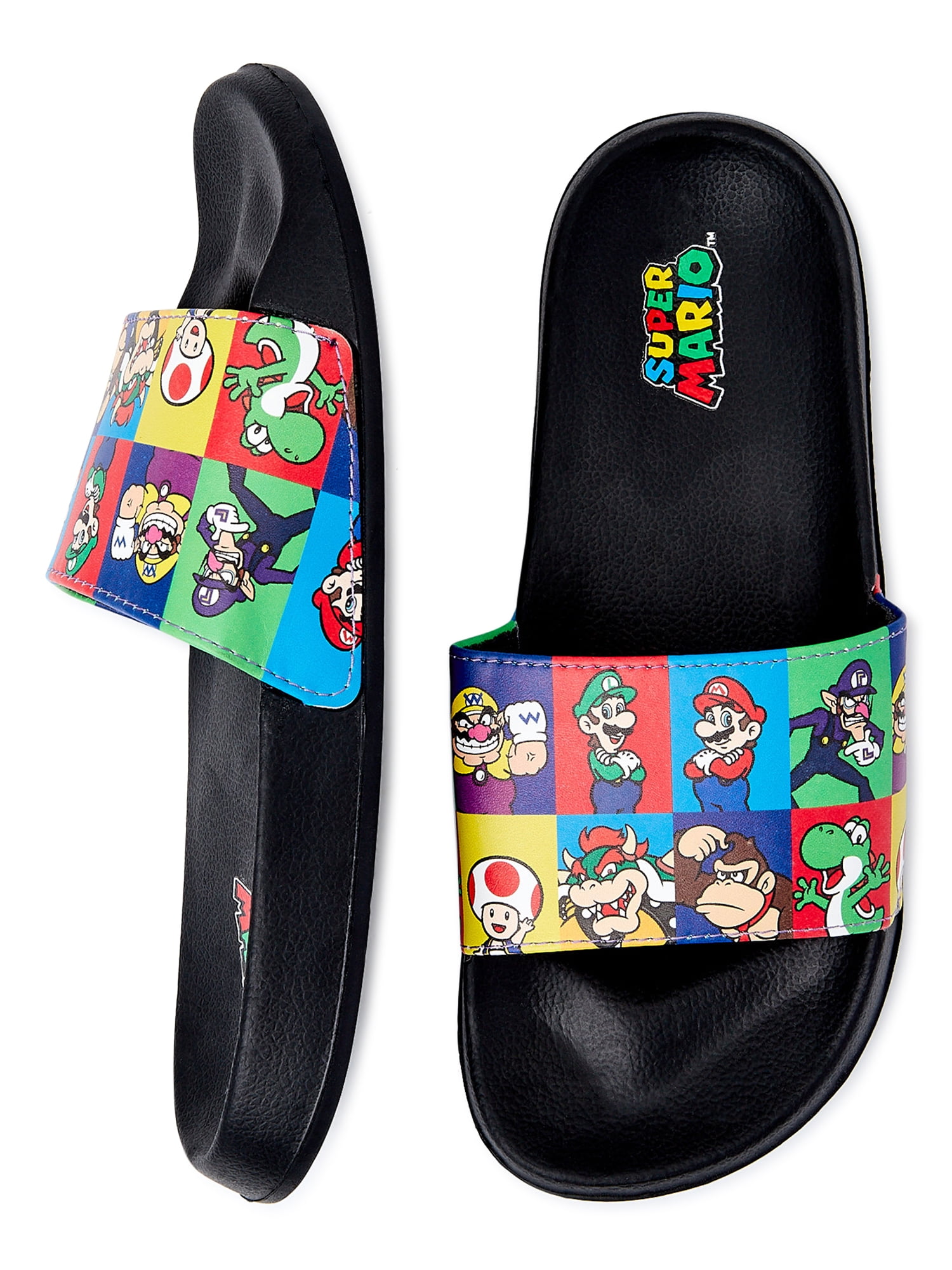 Nintendo Men's Sport Slides - Walmart.com