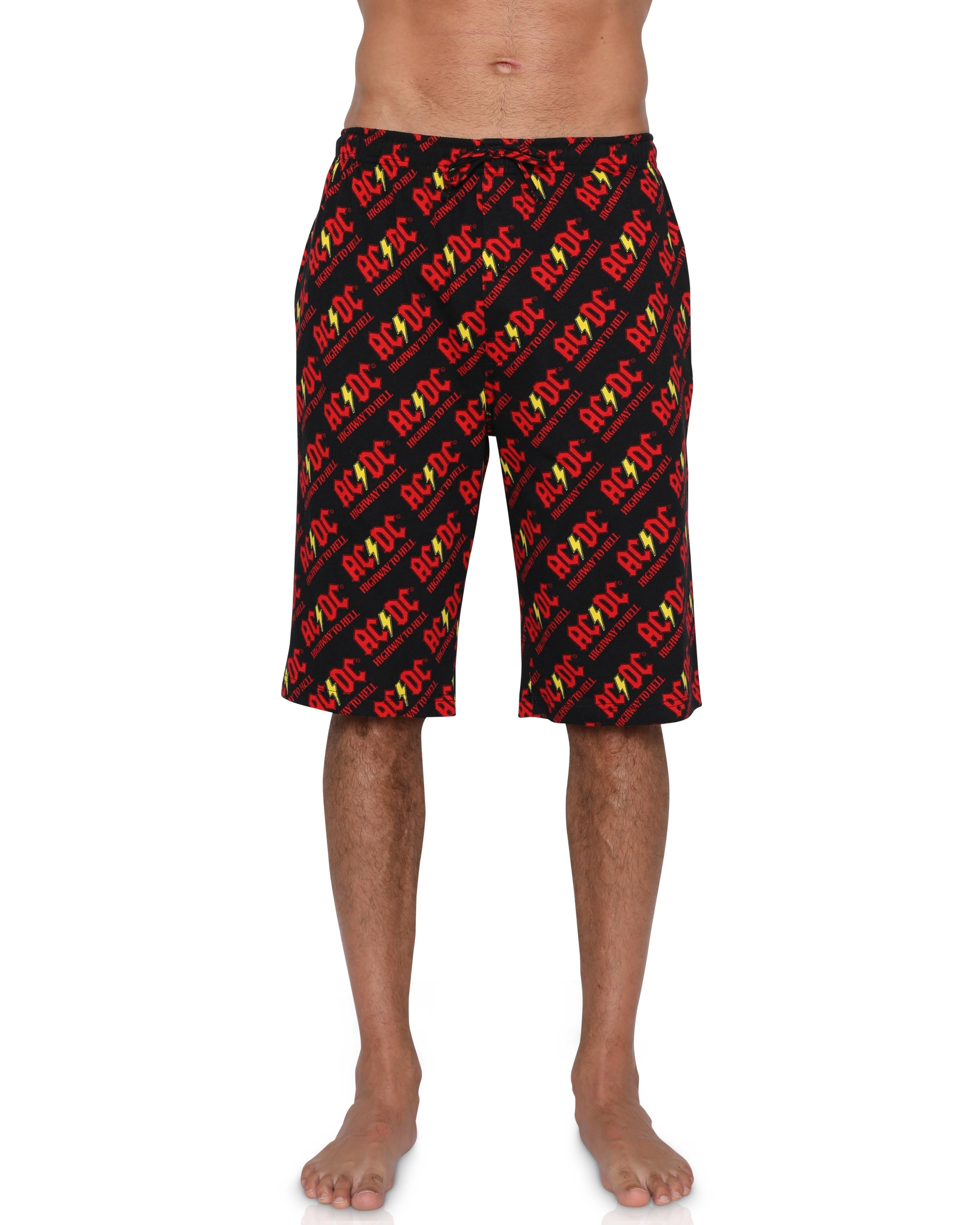 Nintendo Mens Boxer Shorts Adult Pajama Lounge Boxers Sleepwear, Black ...