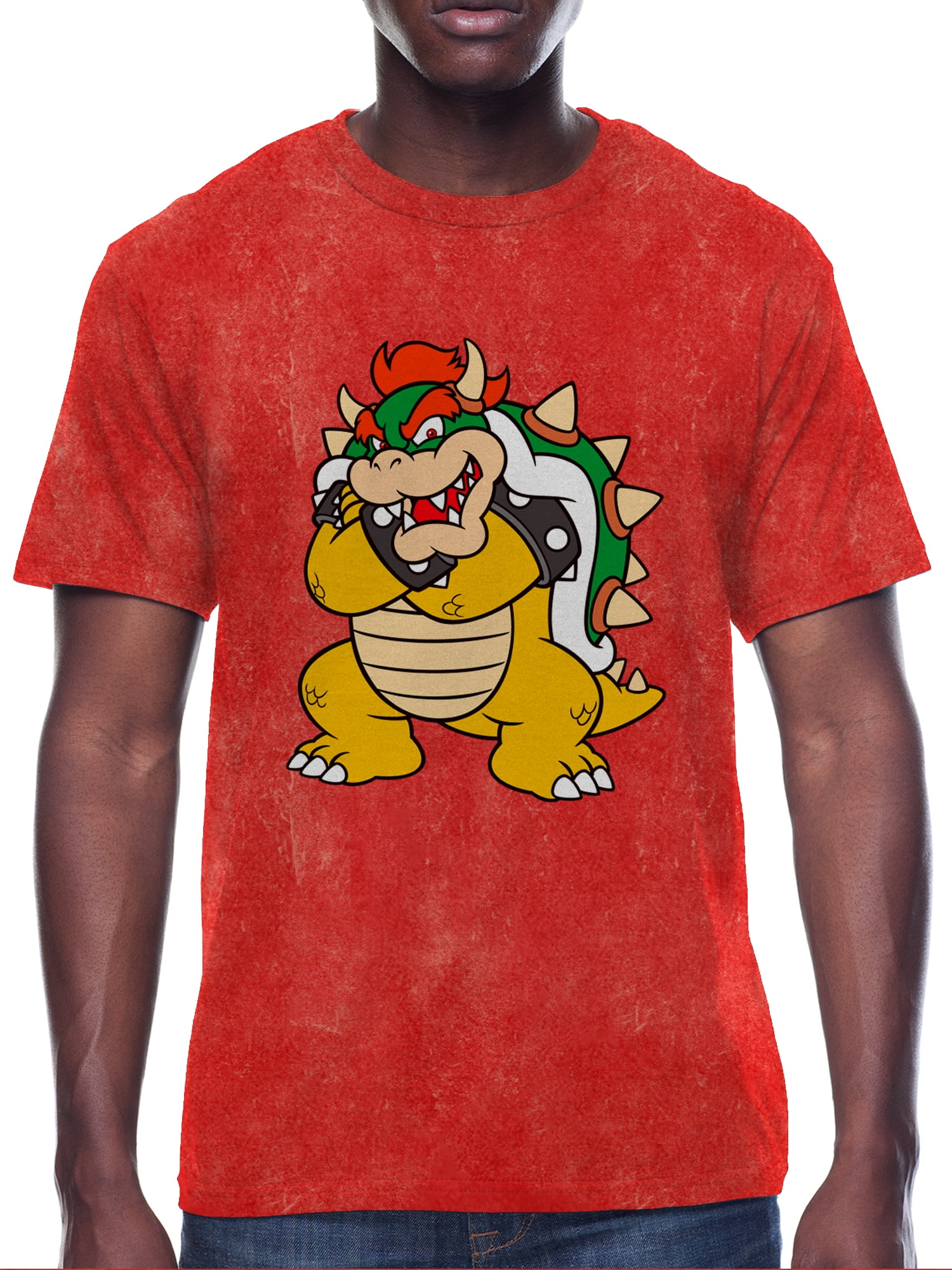 Nintendo, Mens Graphic Tee, Bowser Patch, Sizes S-3XL - Walmart.com