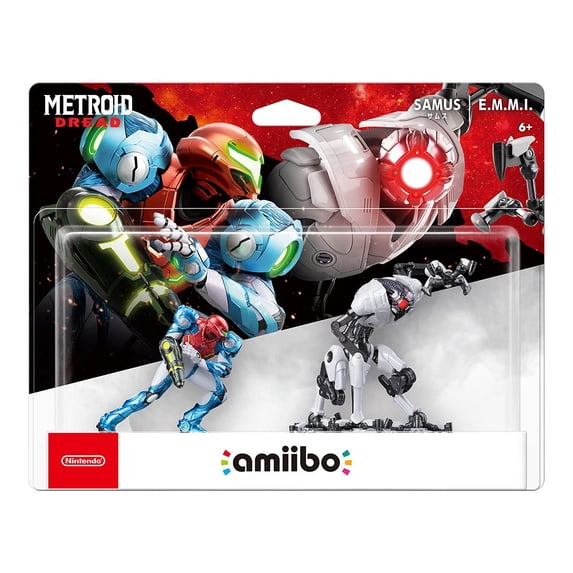 Walmart Exclusive: Nintendo Metroid Dread amiibo 2-Pack (Samus & E.M.M ...