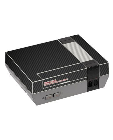 Nintendo NES BLACK CARBON FIBER Console Skin - Walmart.com