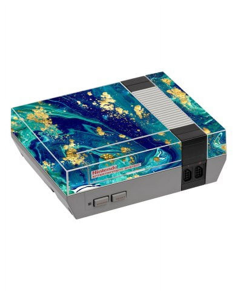 Nintendo NES BLUE AND GOLD MARBLE Console Skin - Walmart.com