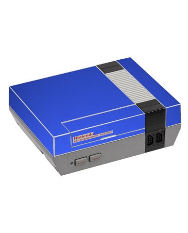 Nintendo NES CHROME BLUE Console Skin - Walmart.com