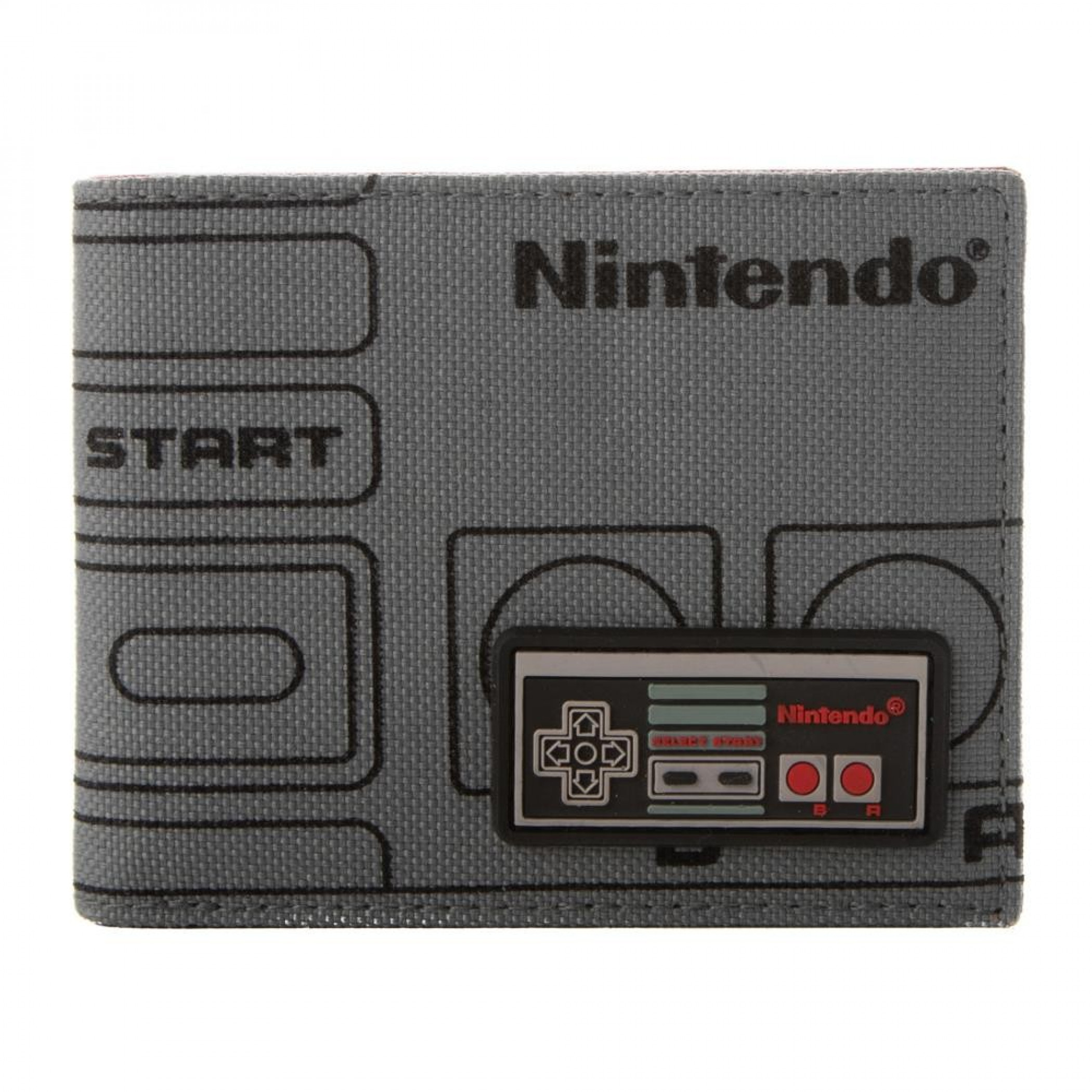 Nintendo NES Controller Mixed Material Bifold Wallet - Walmart.com