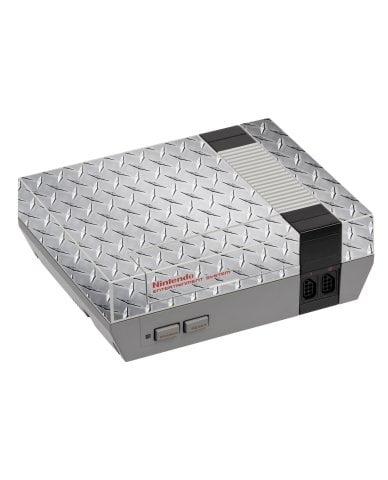 Nintendo NES DIAMOND PLATE Console Skin - Walmart.com