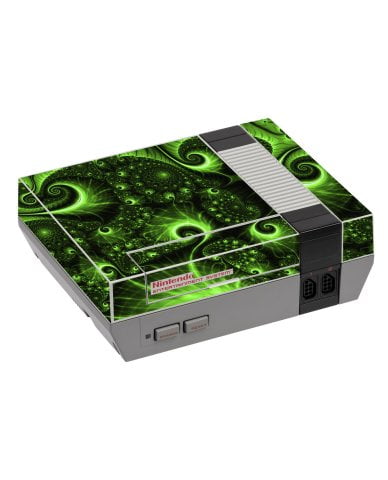 Nintendo NES GREEN SWIRLS Console Skin - Walmart.com