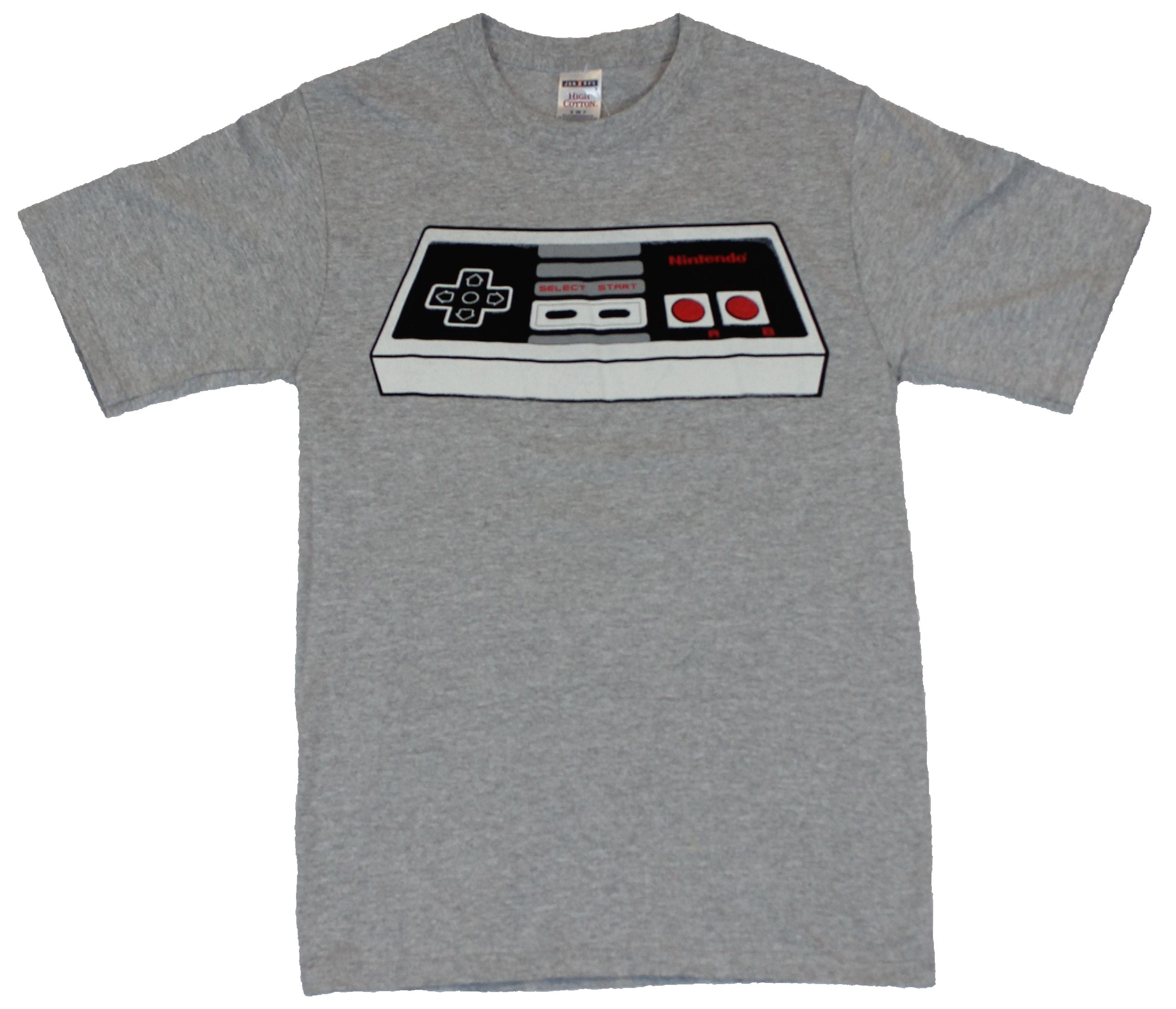 Nintendo NES Mens T-Shirt - Classic NES Controller Image (Small ...