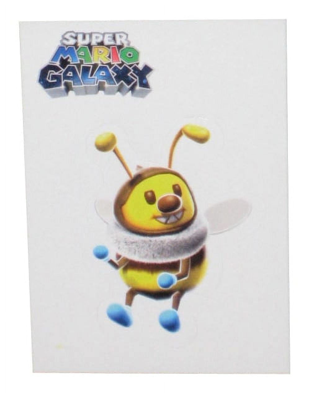 Nintendo New Super Mario Bros Galaxy 2009 Enterplay Honey Bee Mini Sticker 028