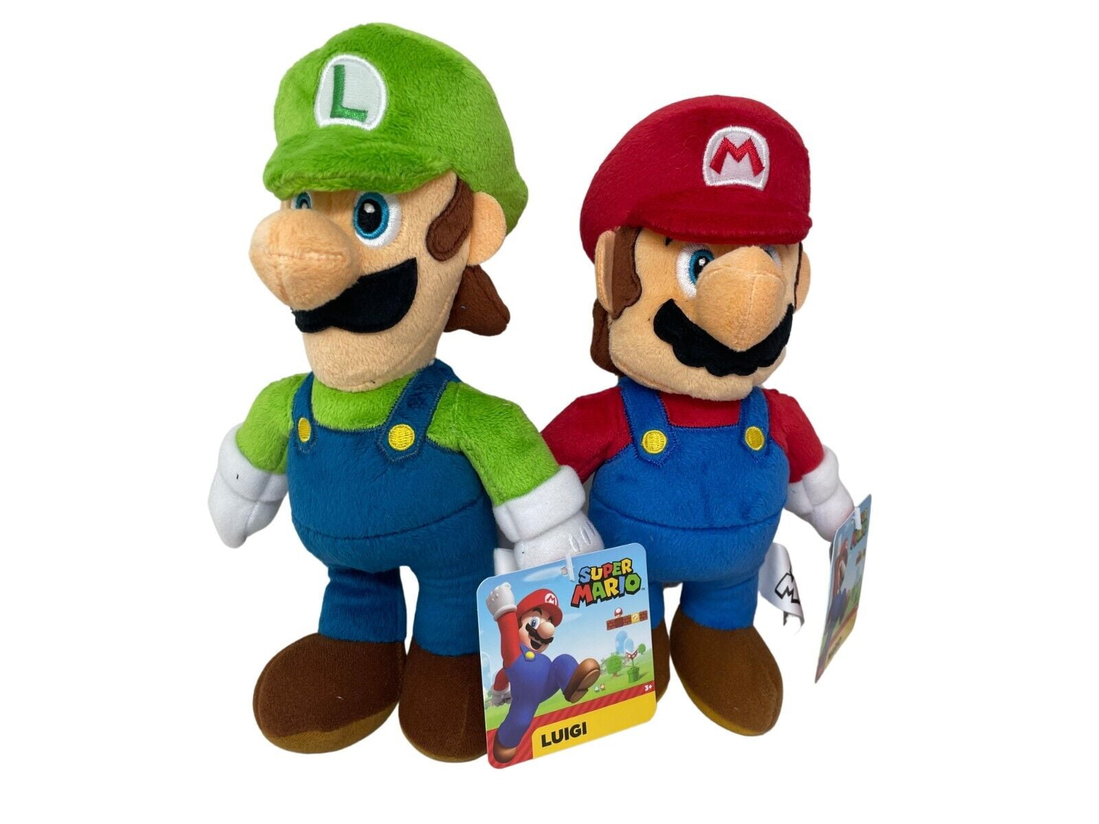 Nintendo Official Super Mario Stuffed Animals, Fullbody Soft Plush, 12 ...