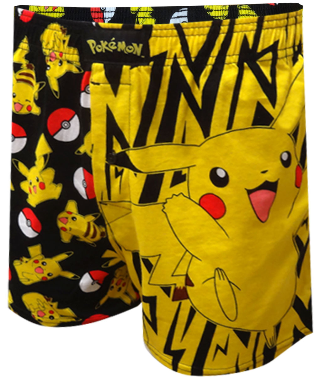 Nintendo Pokemon Pikachu Boxer Shorts - Walmart.com