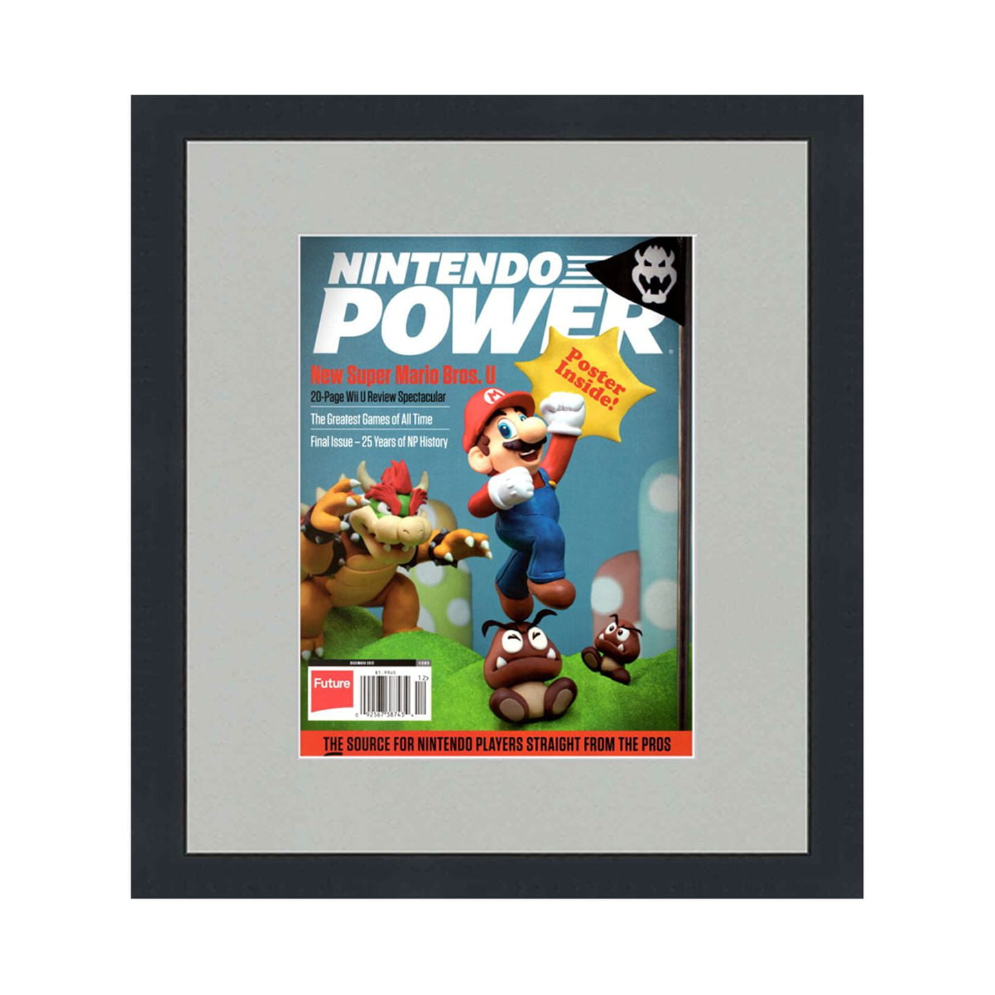 Nintendo Power Magazine Picture Frame - Complete with Acrylic, Backing ...