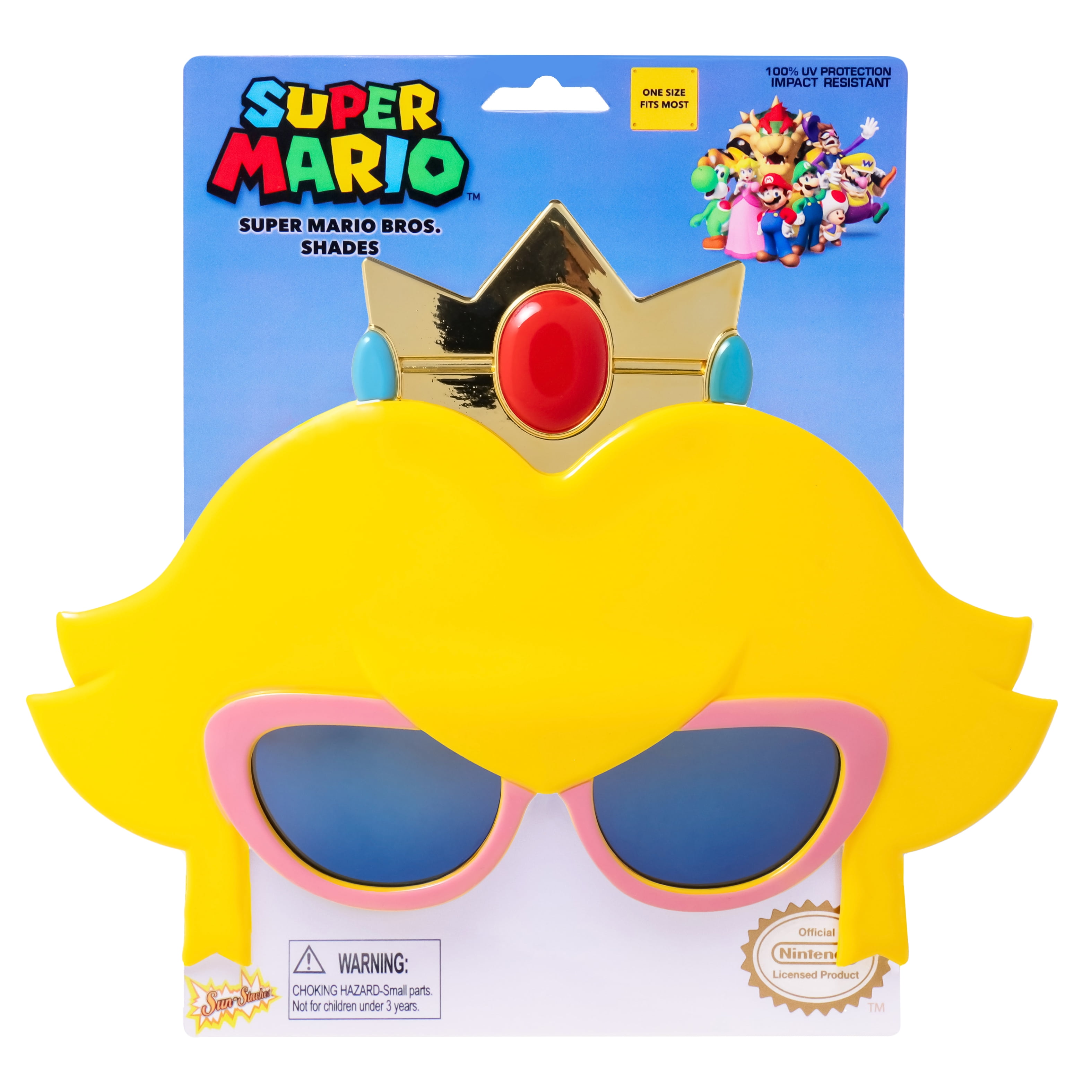 Nintendo Princess Peach Costume Sunglasses by Sun-Staches - Walmart.com