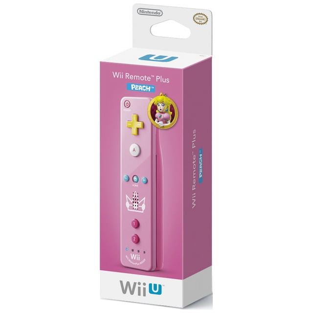 Nintendo Princess Peach Wii Remote Plus (Wii/Wii U) - Walmart.com