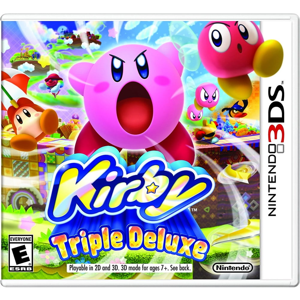Free Shipping! Nintendo Kirby Triple Deluxe 3DS Game with Copy ...