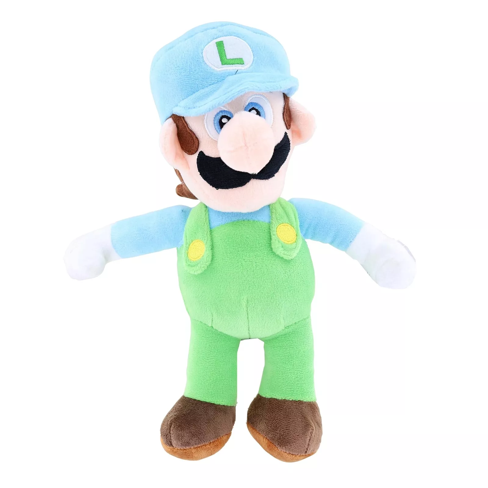 Nintendo Super Mario 12 Inch Character Plush | Ice Luigi - Walmart.com