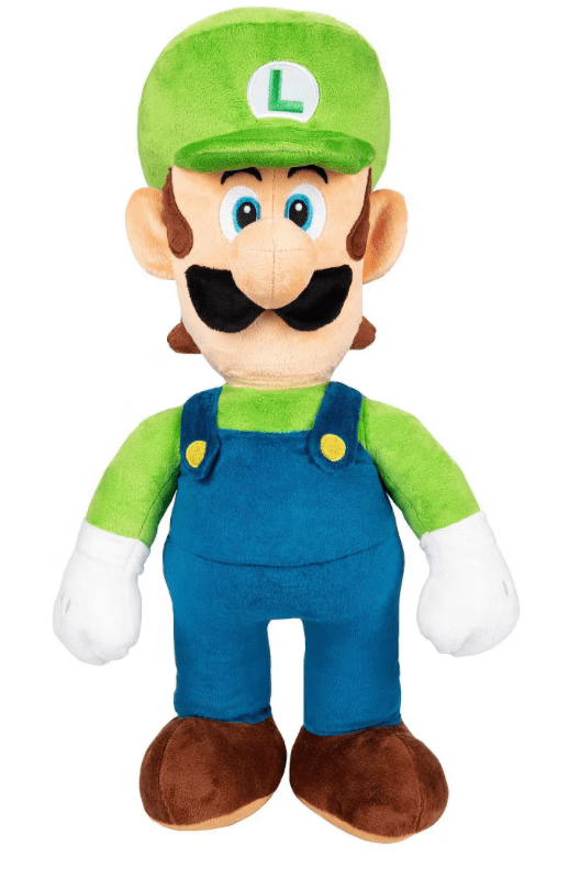 Nintendo Super Mario 20” Jumbo Stuffed Plush Buddy Luigi Toy New With ...