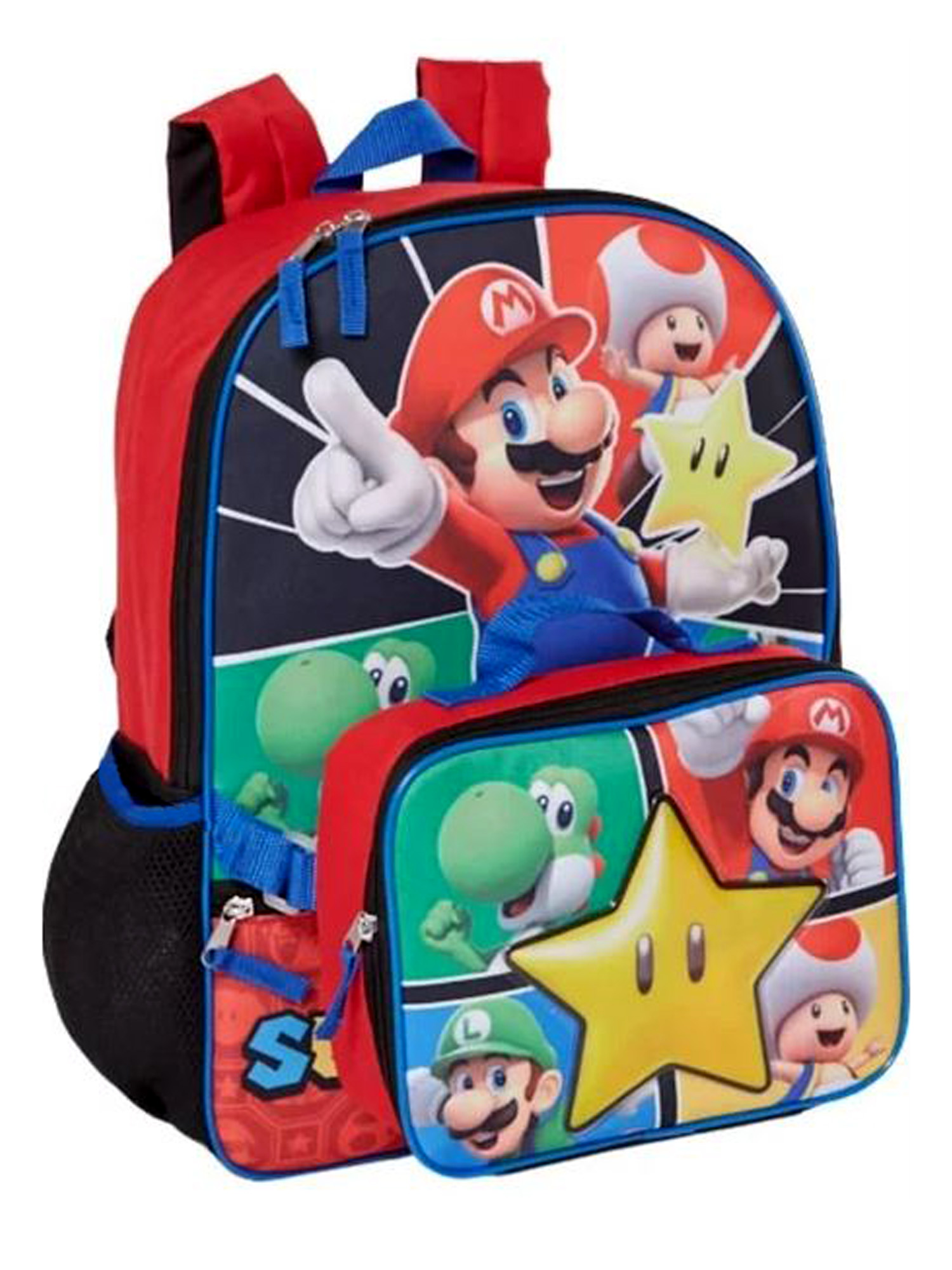 Nintendo Super Mario Bros. 17" Laptop Backpack, Multi - Walmart.com