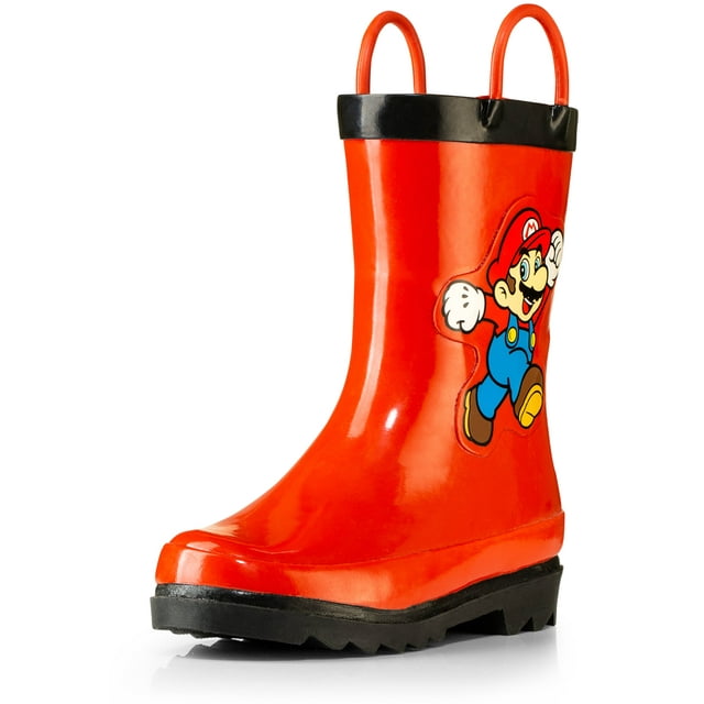 Nintendo Super Mario Toddler Boys Waterproof, Lightweight, Durable ...