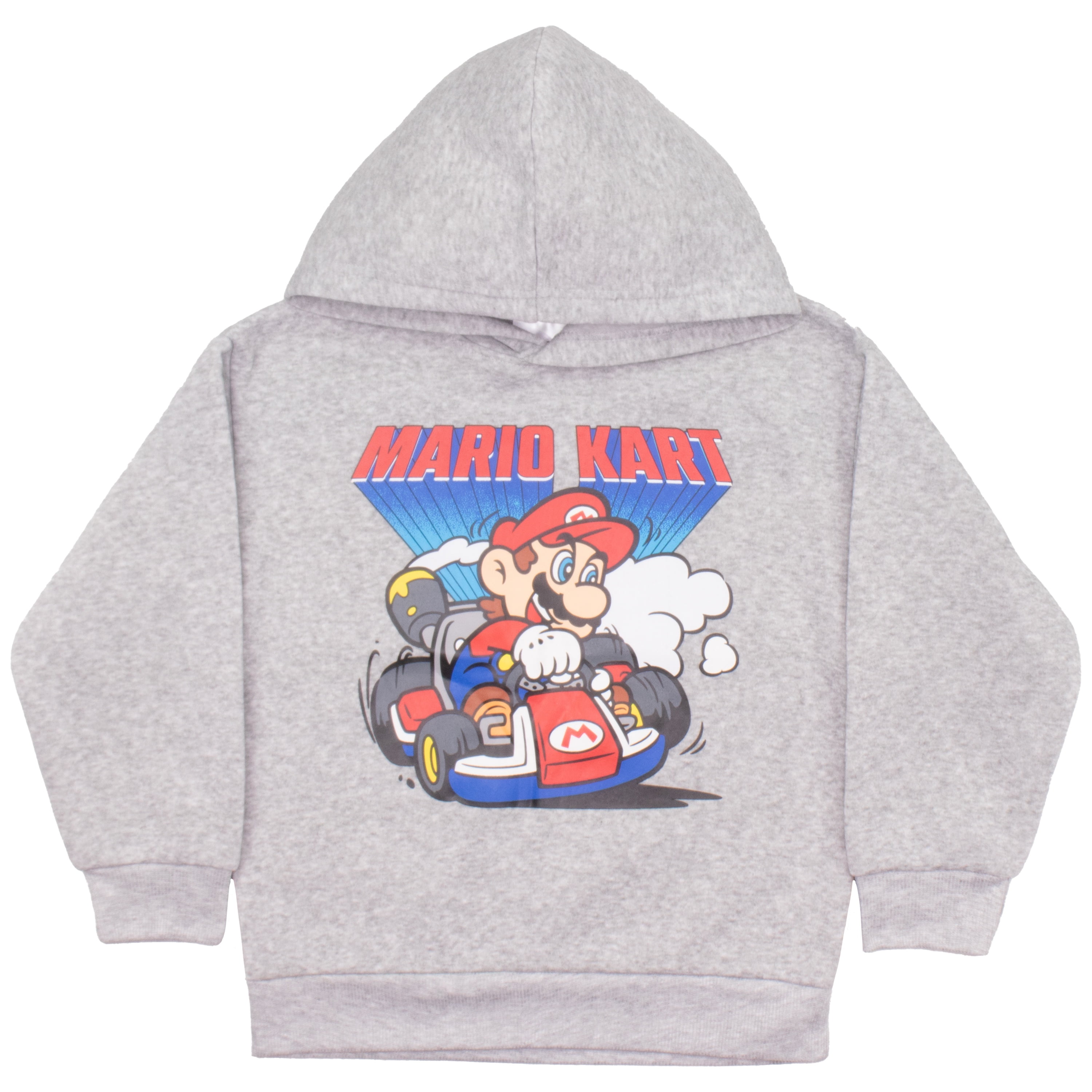 Nintendo Super Mario Bros Mario Kart Boys Pullover Hooded Sweatshirt ...