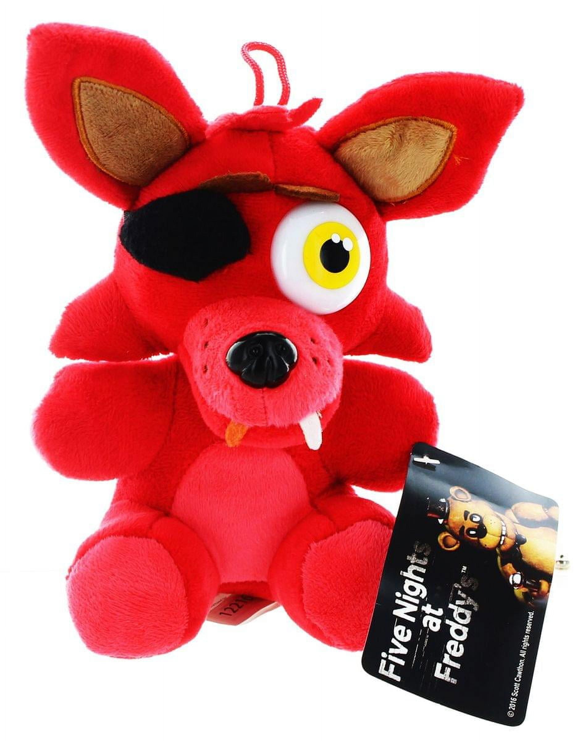"Five Nights At Freddy's FNAF Foxy Fazbear 6.5"" Plushie" - Walmart.com