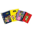 Nintendo Super Mario Bros. Stationery Bundle, 4 Count, Multi-Color ...