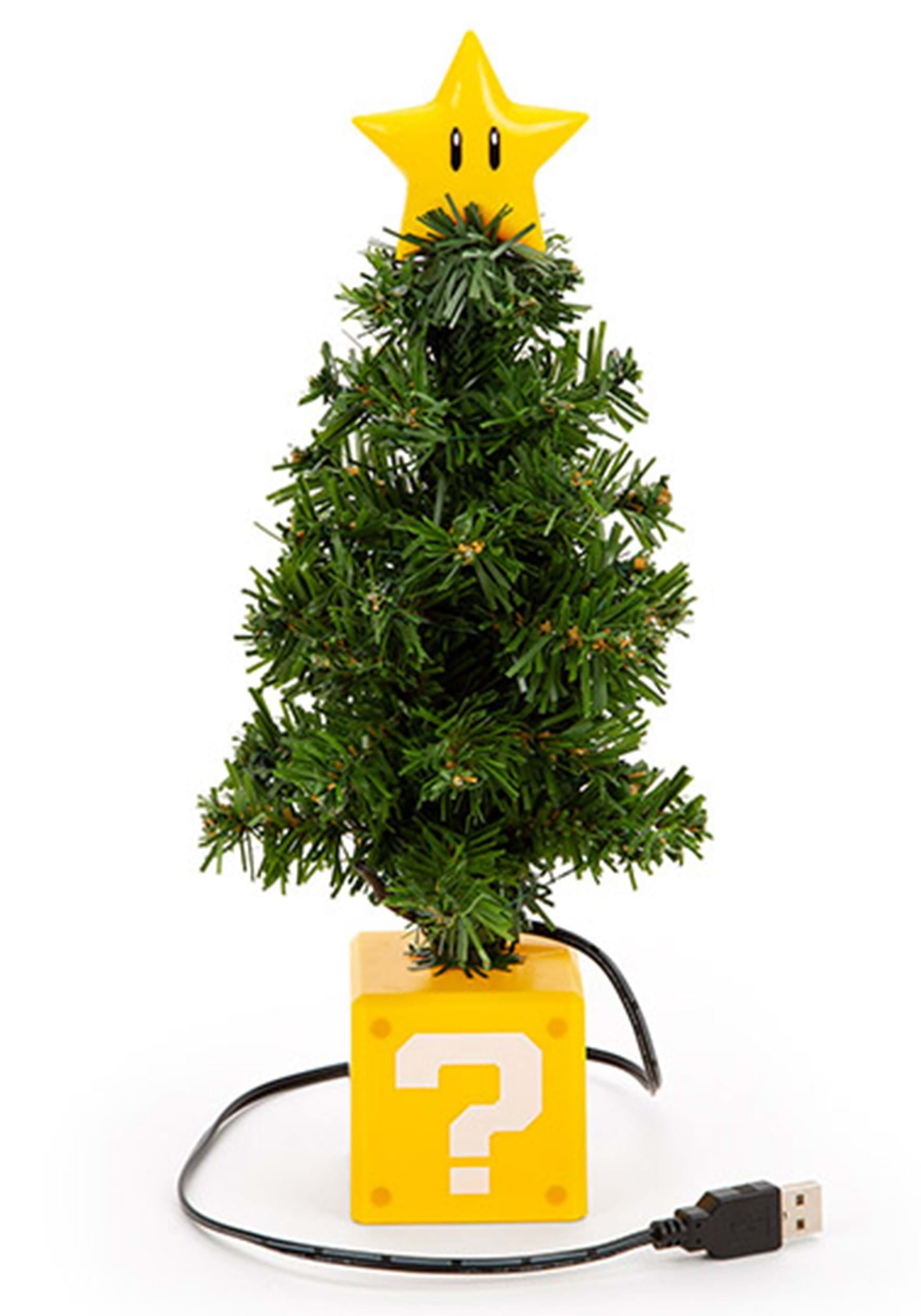 Nintendo Super Mario Bros. Super Star LED USB-Powered Light-Up Desktop ...