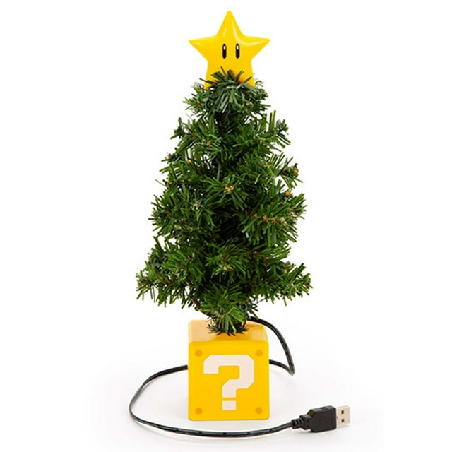 Nintendo Super Mario Bros. Super Star LED USB-Powered Light-Up Desktop ...
