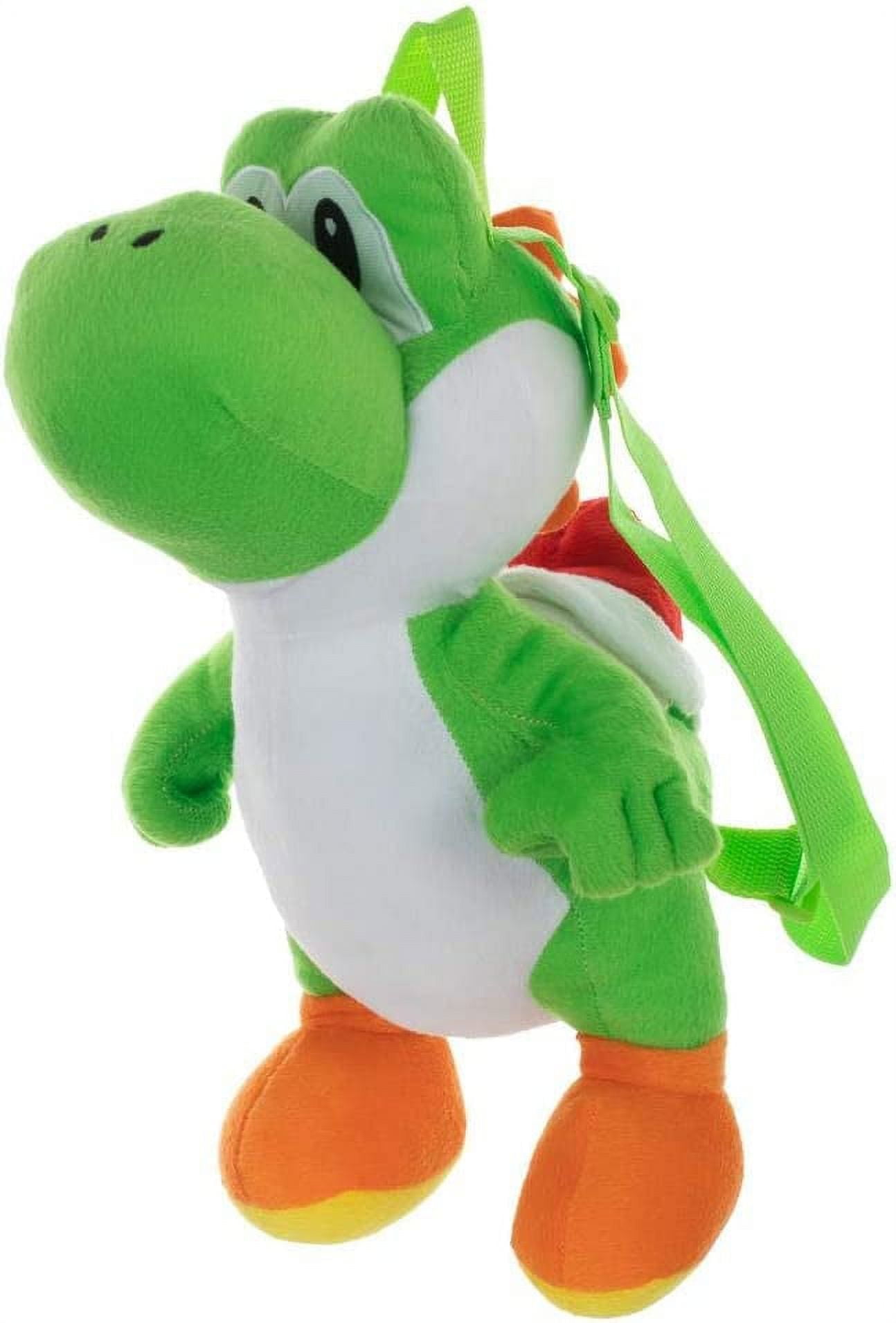 Nintendo Super Mario Bros Yoshi 3D Plush Character Backpack - Walmart.com