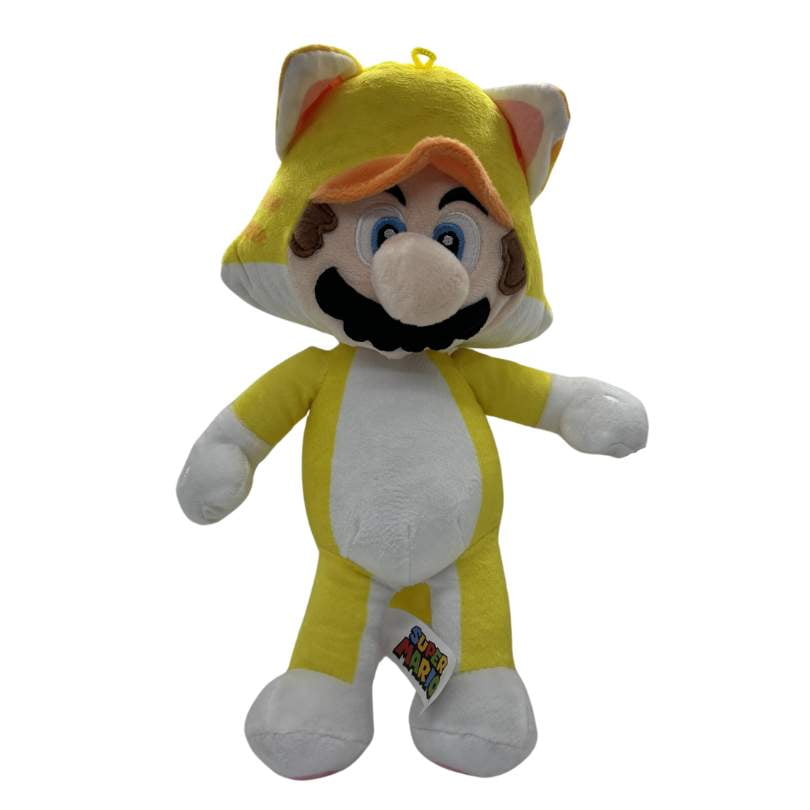 Nintendo Super Mario Cat Suit Mario 12-inch Plush - Walmart.com