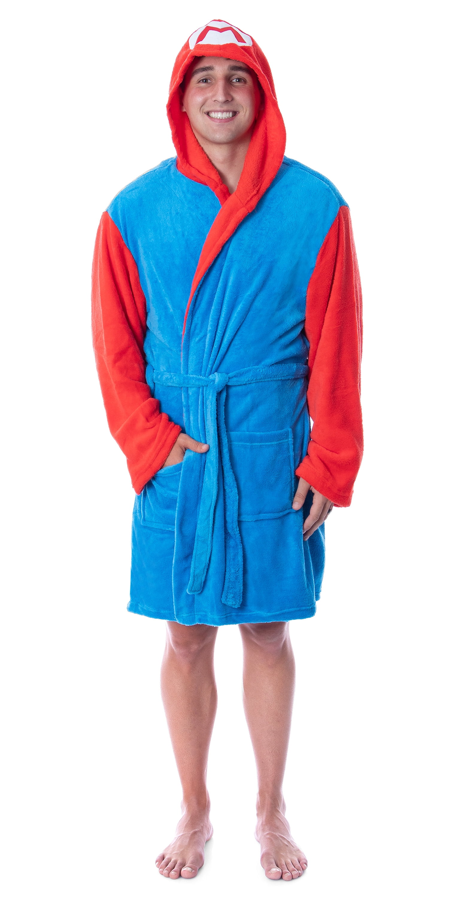 Nintendo Super Mario Character Costume Bathrobe Robe - Walmart.com