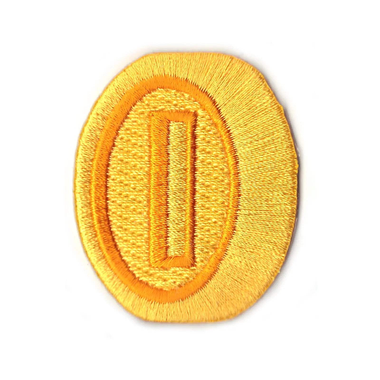 Nintendo Super Mario Game Gold Coin Iron On Patch - Walmart.com