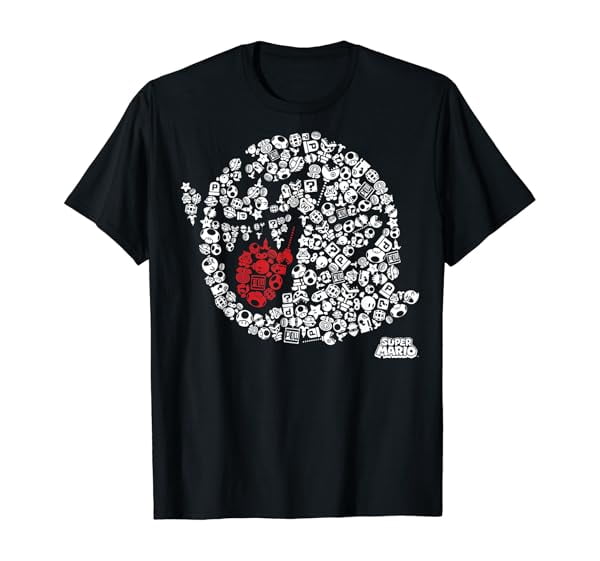Nintendo Super Mario Iconic Boo Portrait Graphic T-Shirt - Walmart.com