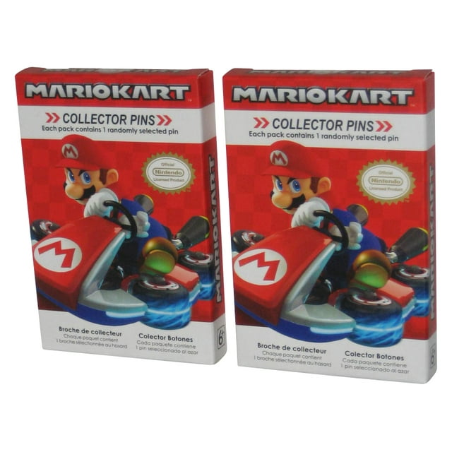 Nintendo Super Mario Kart (2017) Collector Pin Blind Box Lot - (2 ...
