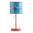 Nintendo Super Mario Kids Room Plug-in Stick Table Lamp, Multicolor ...