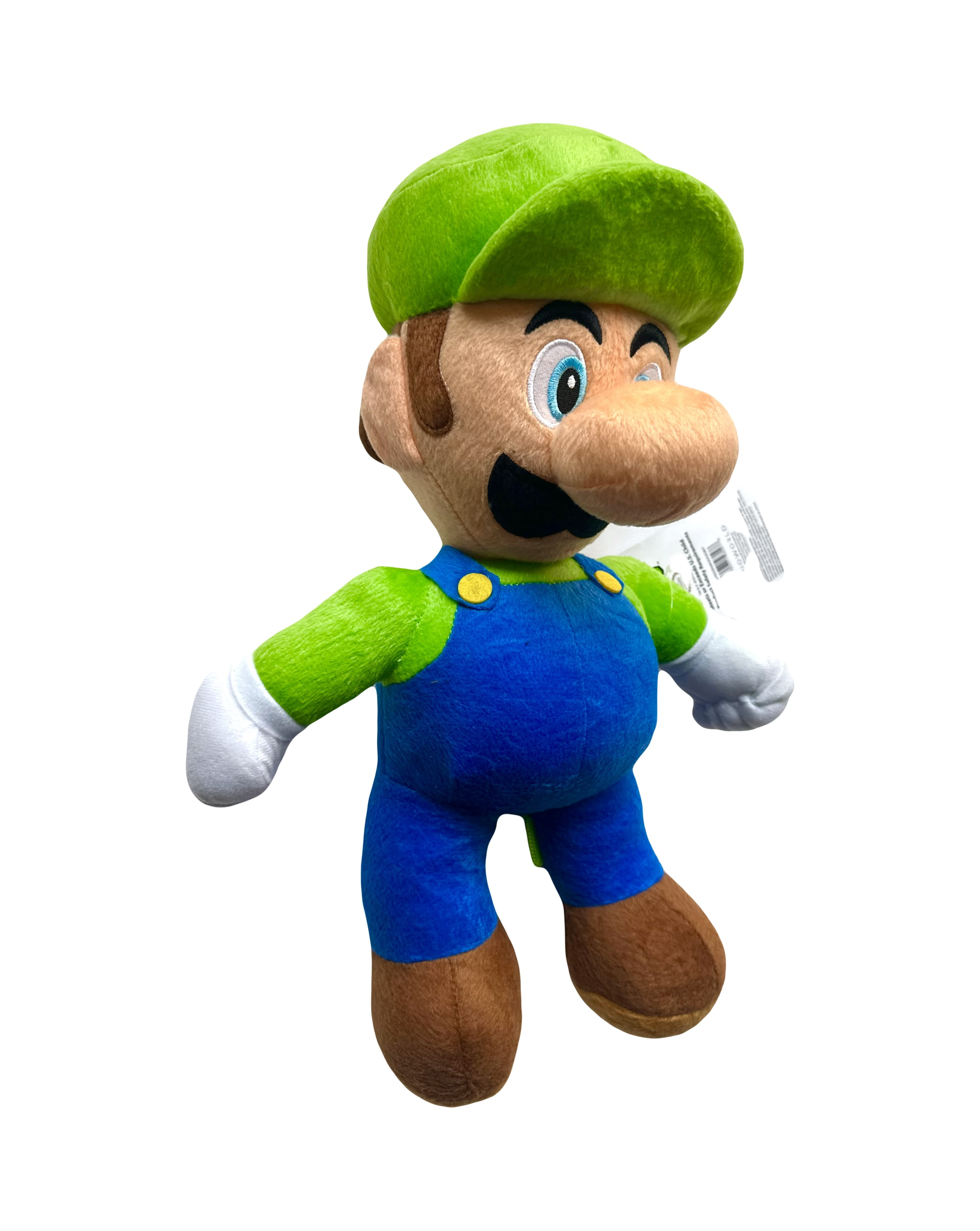 Nintendo Super Mario Luigi Plush Stuffed Animal - Walmart.com