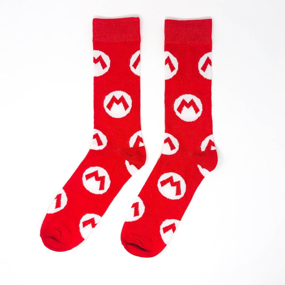 Nintendo Super Mario and The Legend of Zelda Men's Fashion Socks ...