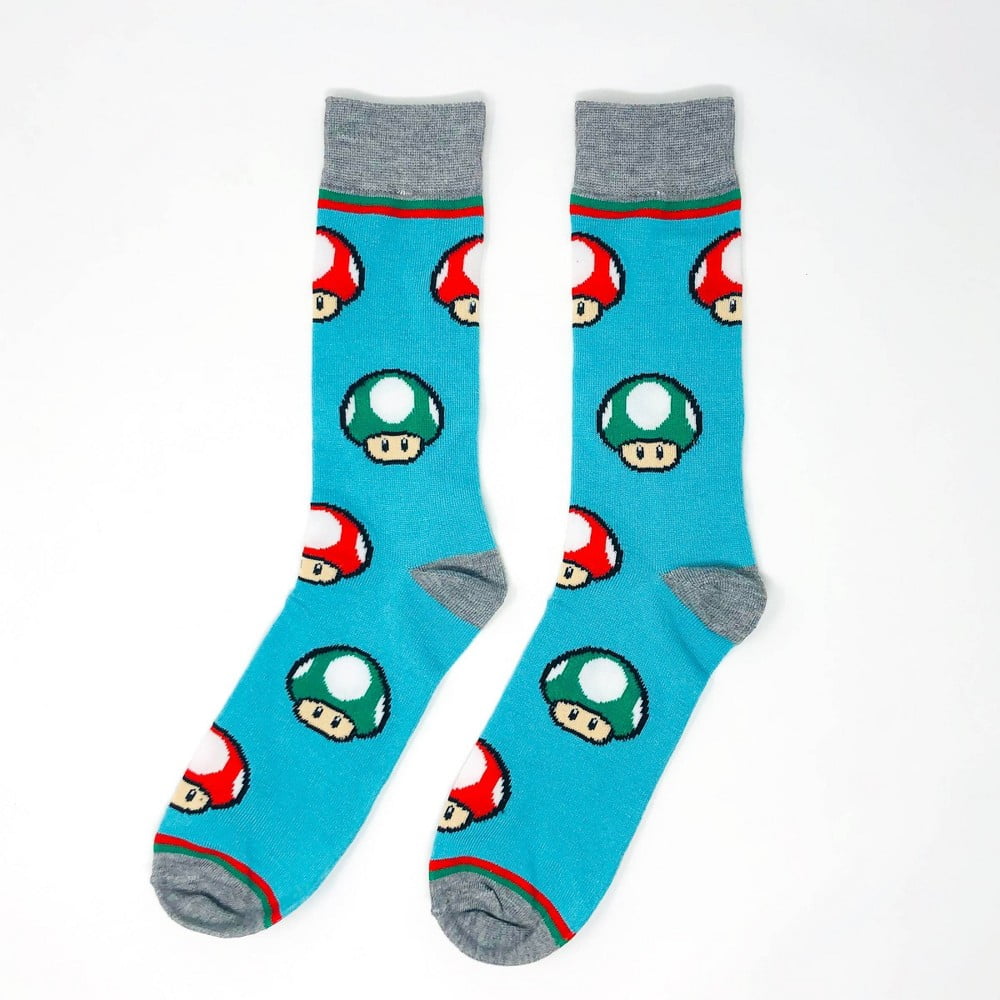 Nintendo Super Mario and The Legend of Zelda Men's Fashion Socks ...