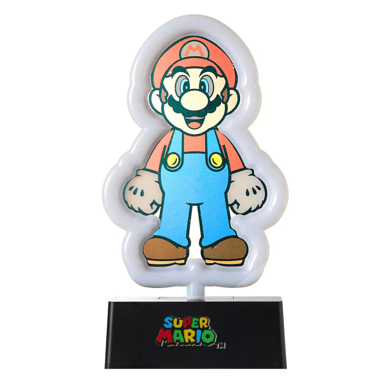Nintendo Super Mario Mini Acrylic LED Lamp by Idea Nuova, Battery ...