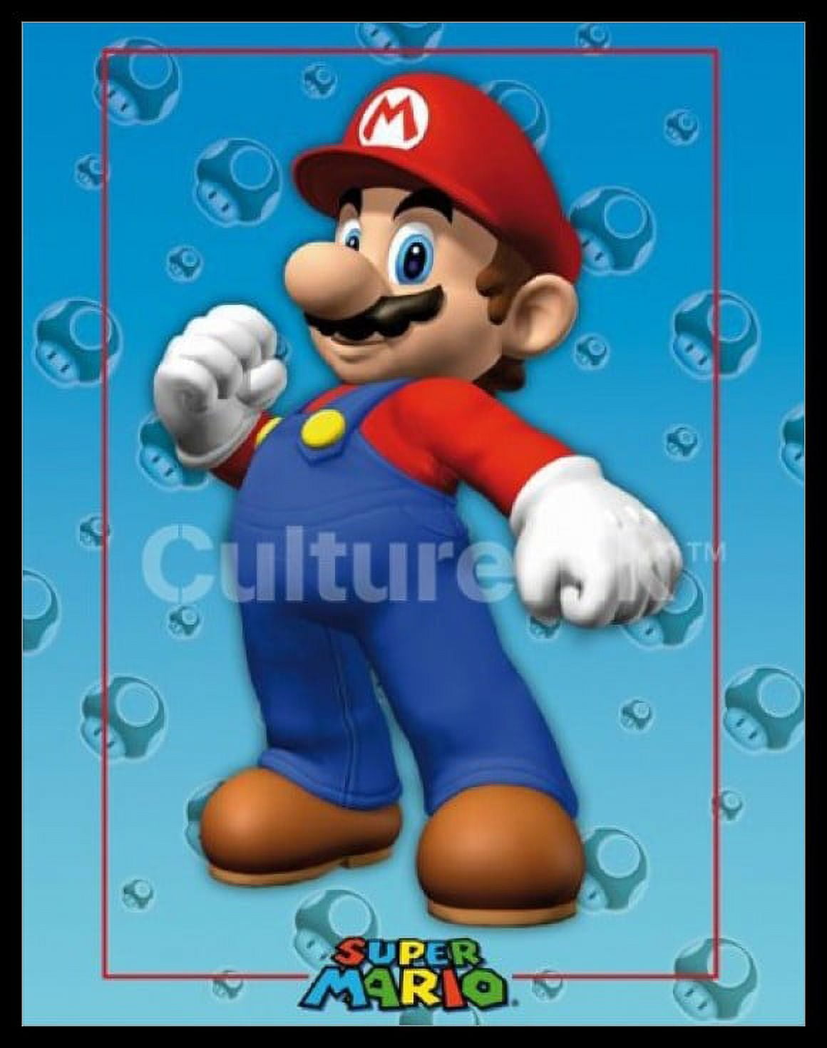 Nintendo Super Mario Solo Laminated & Framed Poster (20 X 16) - Walmart.com