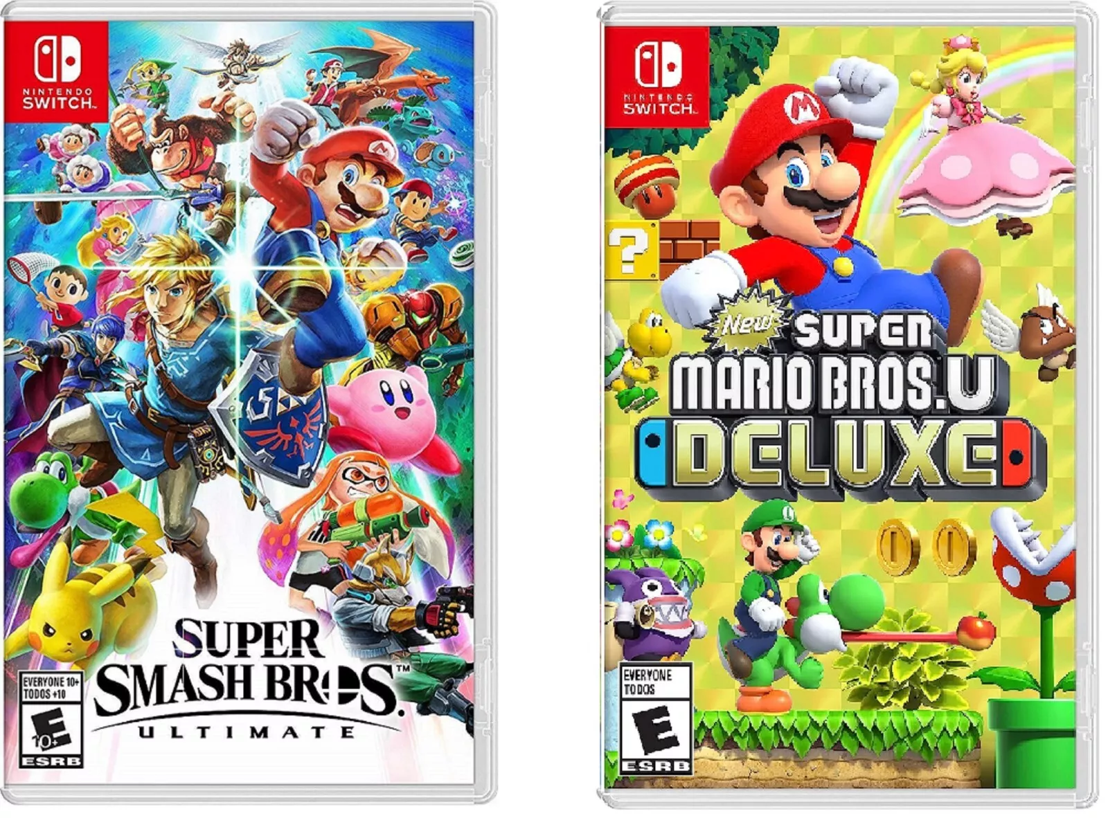 Nintendo Super Smash Bros. Ultimate Bundle with New Super Mario Bros. U ...