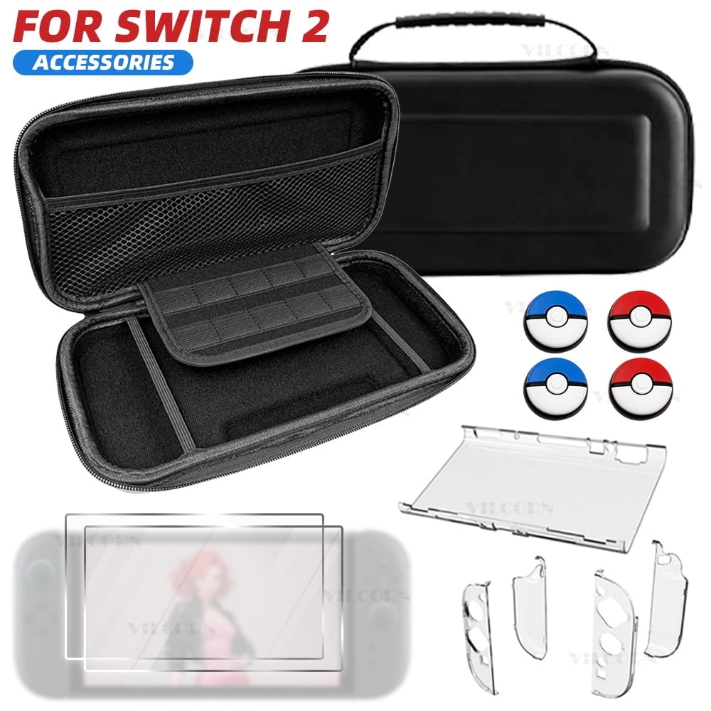 Nintendo Switch 2 Accessories Kit, include Switch 2 Carrying Case ...