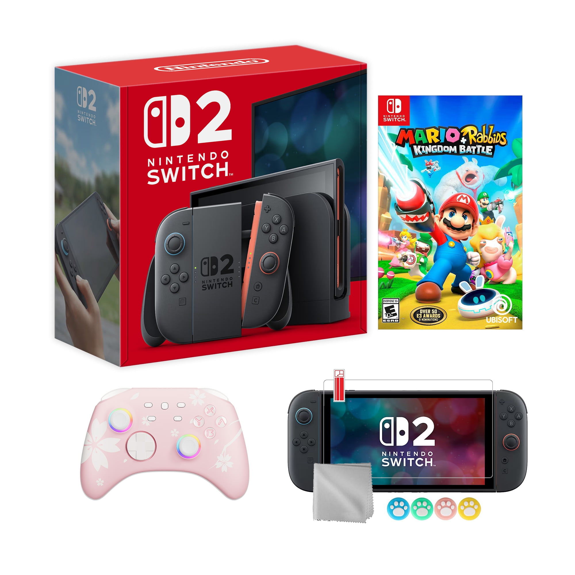 Nintendo Switch 2 Console 256GB 7.9-Inch 1080P HDR Touch Screen, Joy ...