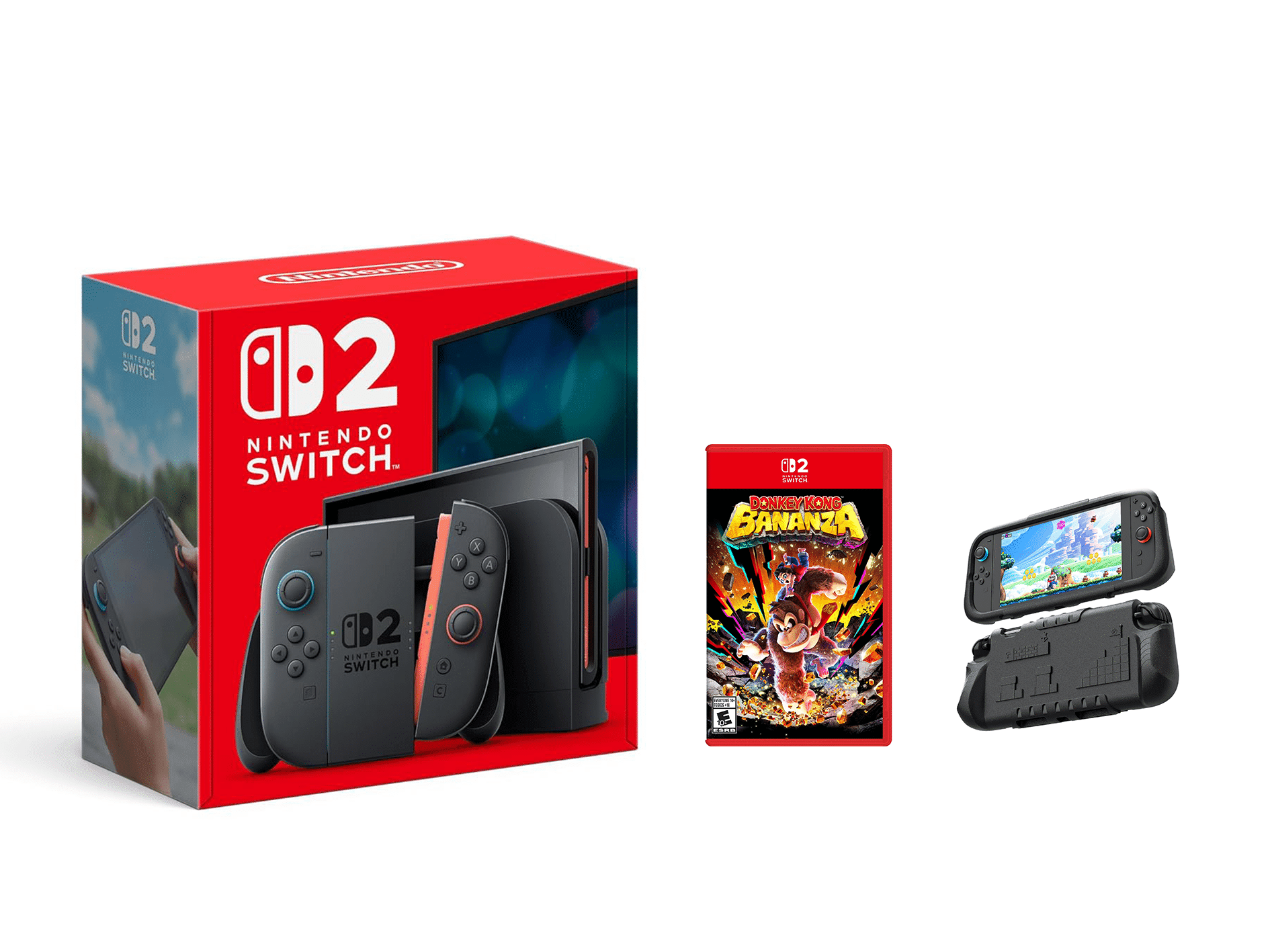 Nintendo Switch 2 + Donkey Kong Bananza（physical） - Walmart.com