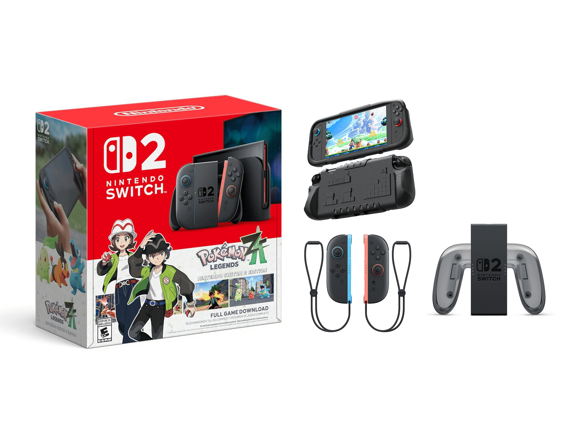 Nintendo Switch 2 + Pokémon™ Legends: Z-A + Joy-Con 2 (L)/(R) Light ...